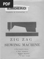 Singer M3220 Sewing Machine Instruction Manual | PDF | Sewing Machine ...