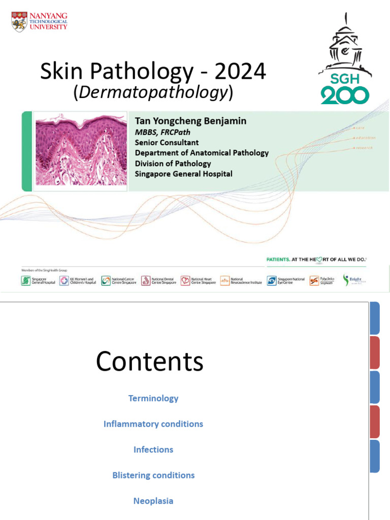 NTU Skin Pathology 2024 | PDF | Skin Cancer | Melanoma