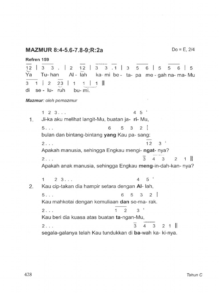 MZM Misa Imlek 2024 | PDF