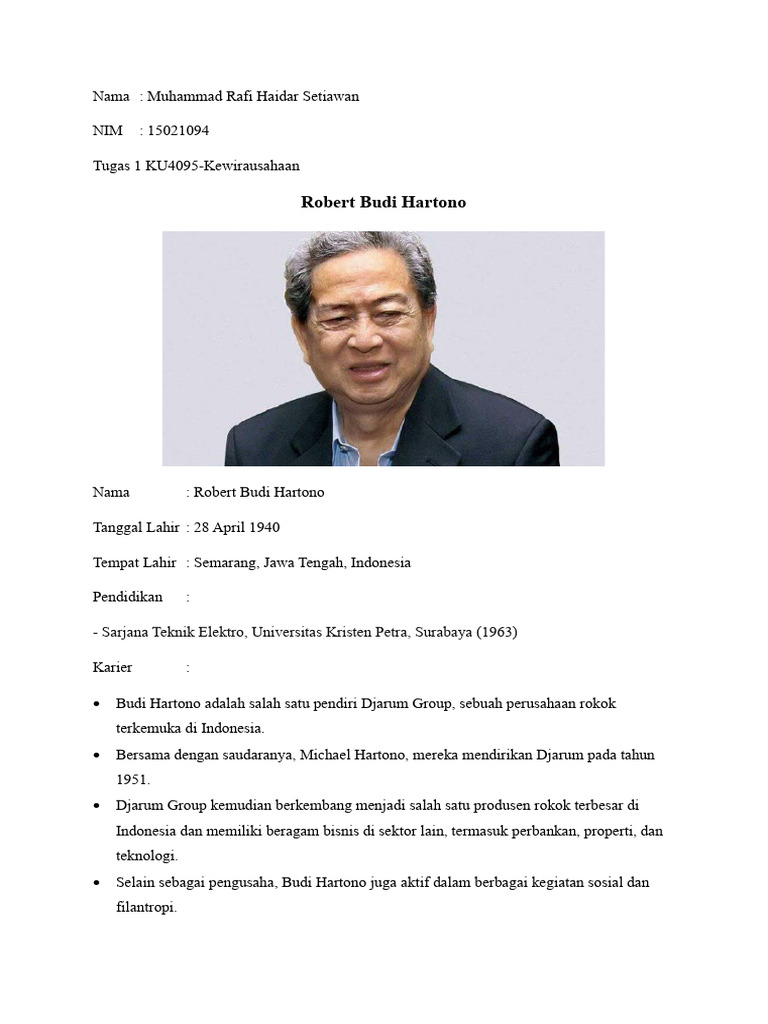 Muhammad Rafi Haidar Setiawan Tugas 1 Ku4095 Kewirausahaan Pdf Pengelolaan Keuangan And Uang 