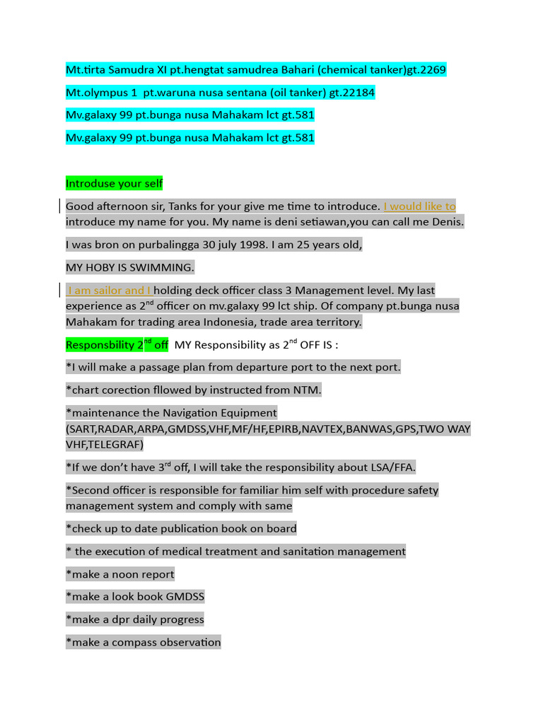 2nd Officer | PDF | Shipping | Navigation