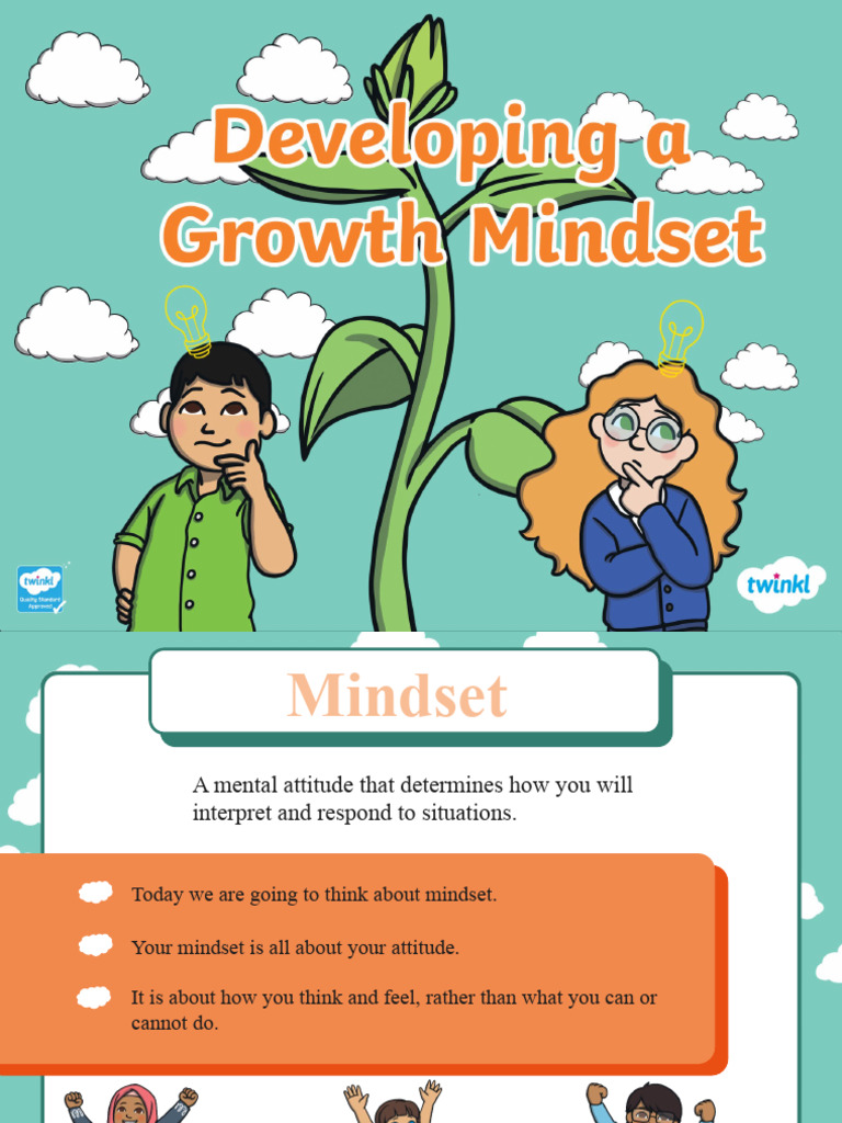 T C 7008 Growth Mindset Powerpoint Ks1 Ver 1 | PDF