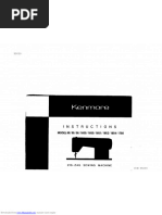 Sewmor 606 Manual | PDF