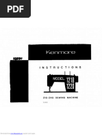 Huskystar 219 224 Manual en | PDF | Sewing Machine | Seam (Sewing)
