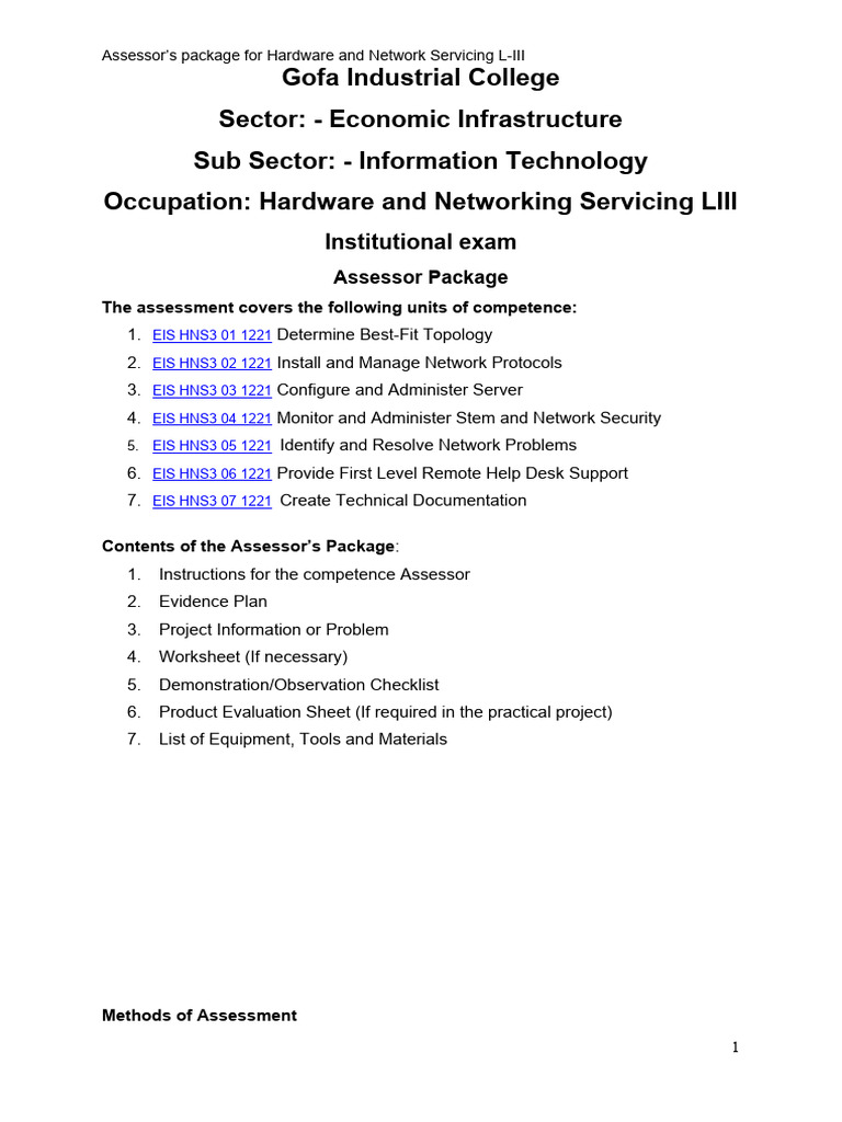 Ass's Pack | PDF | Computer Network | Server (Computing)