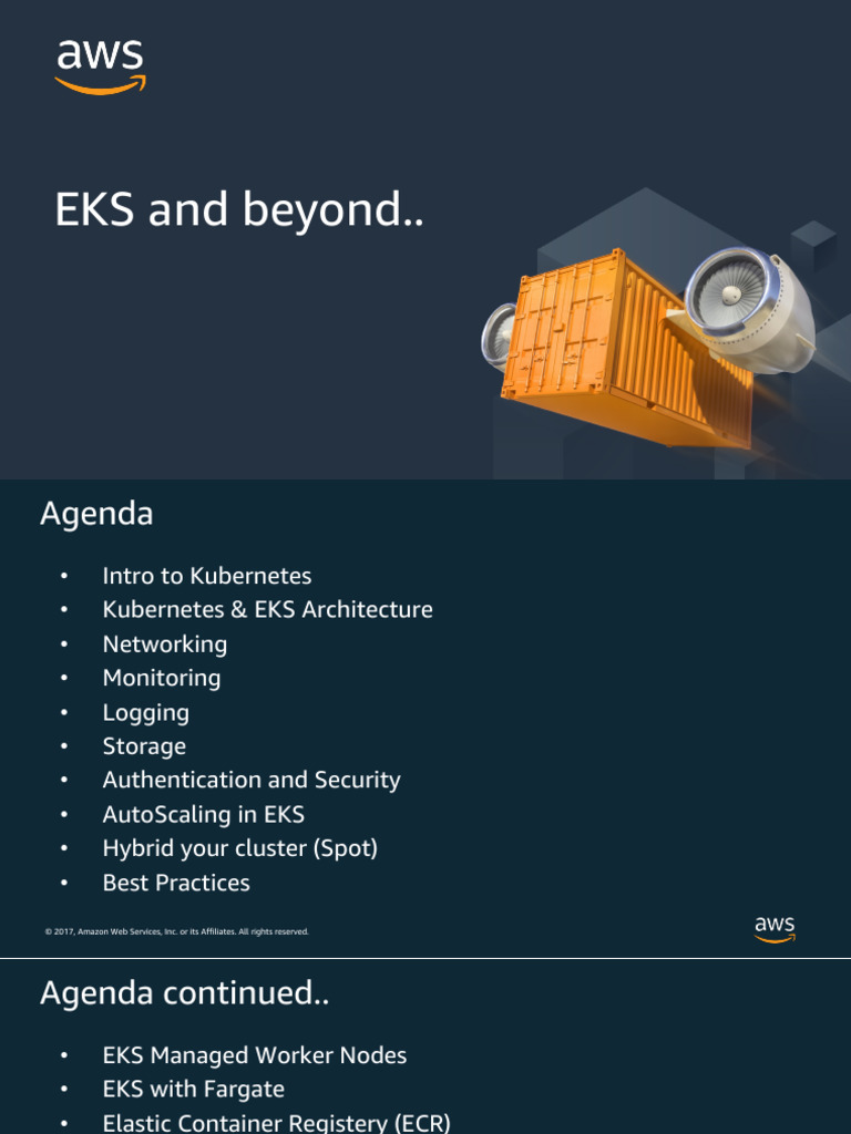 EKS Overview | PDF | Amazon Web Services | Cloud Computing