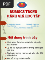 Phiếu Đánh Giá Theo Tiêu Chí Rubrics | PDF