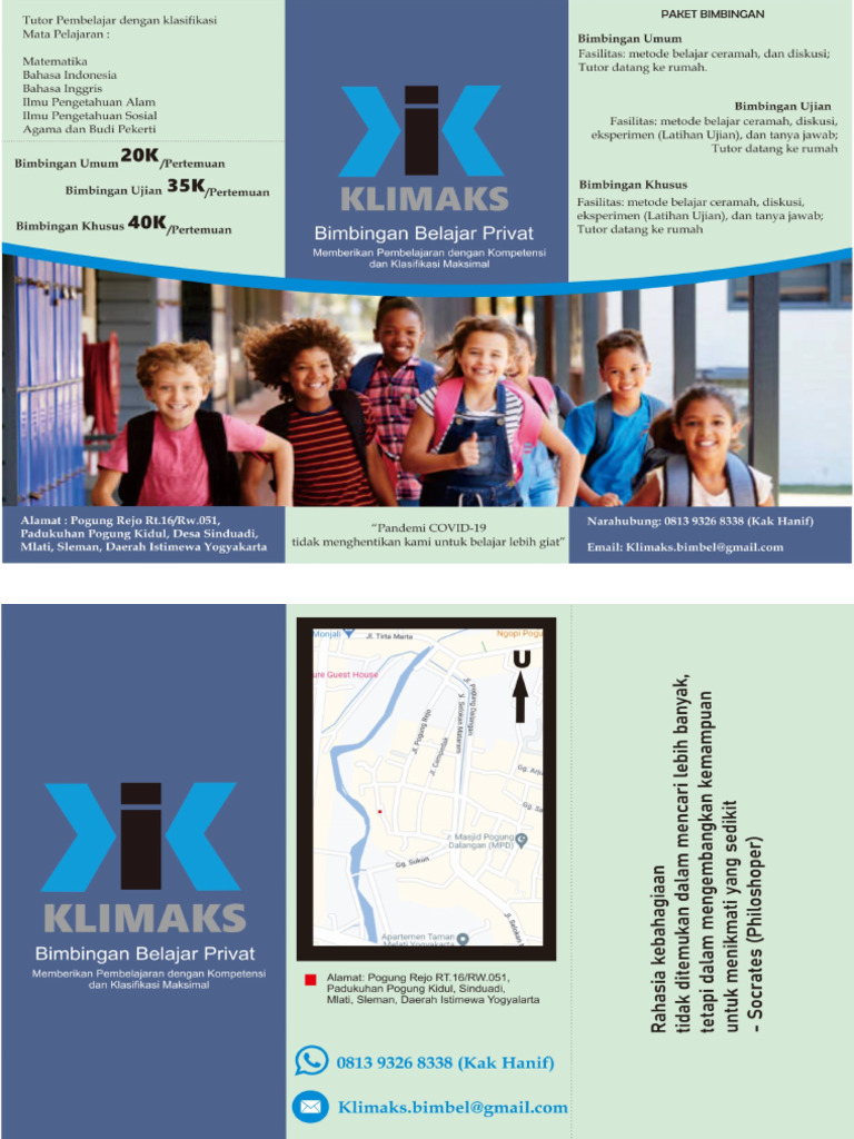 Brosure Bimbel | PDF