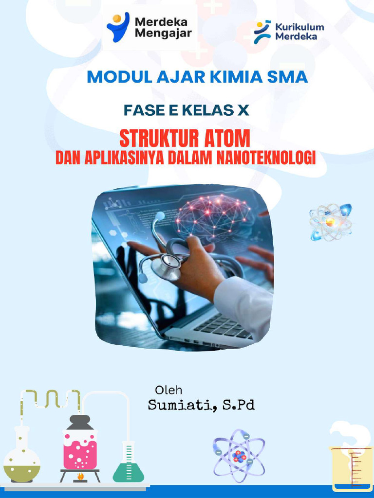 Modul Ajar Kimia - Struktur Atom Dan Aplikasinya Dalam Nanoteknologi - Fase E-1 | PDF | Karier ...