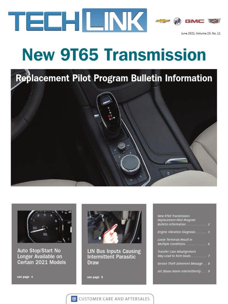 GM TechLink 11 June 2021 | PDF | Chevrolet Silverado | Transport