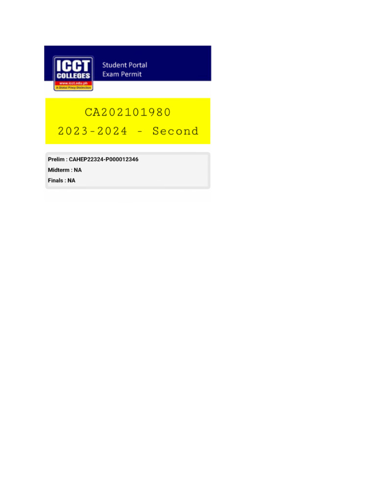 PRELIM PERMIT Number | PDF