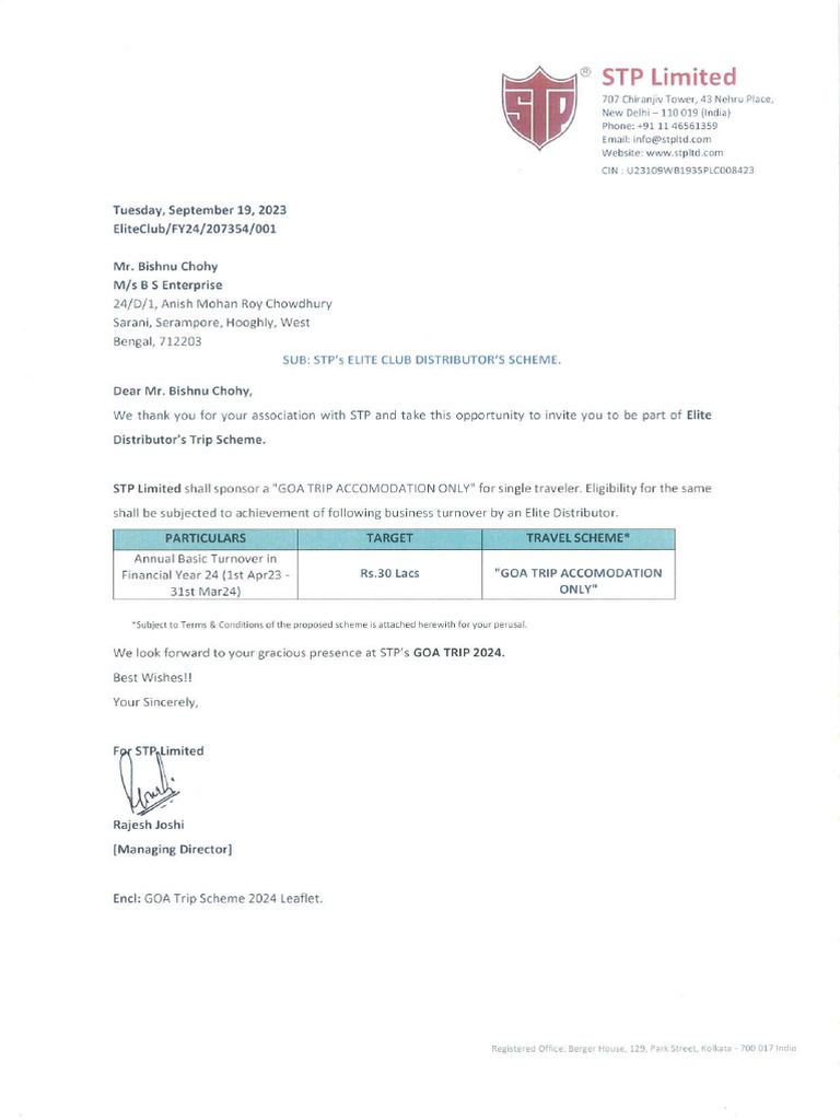 Trip Scheme | PDF