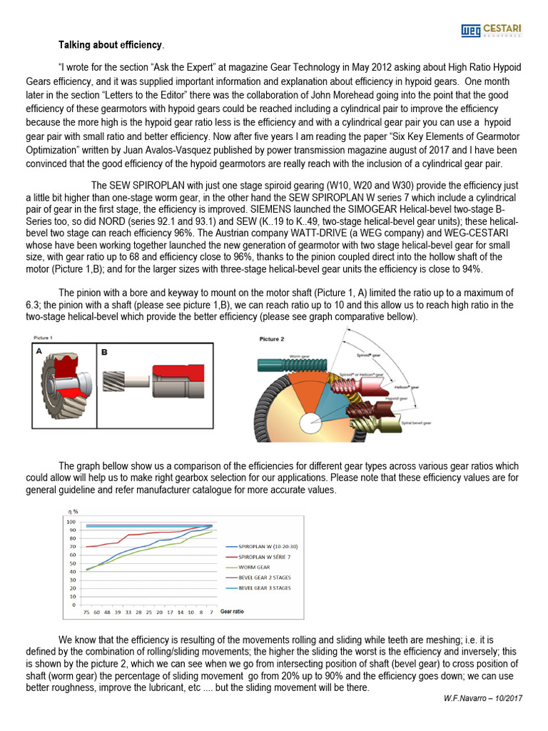 Gear Efficiency | PDF | Gear | Manufactured Goods
