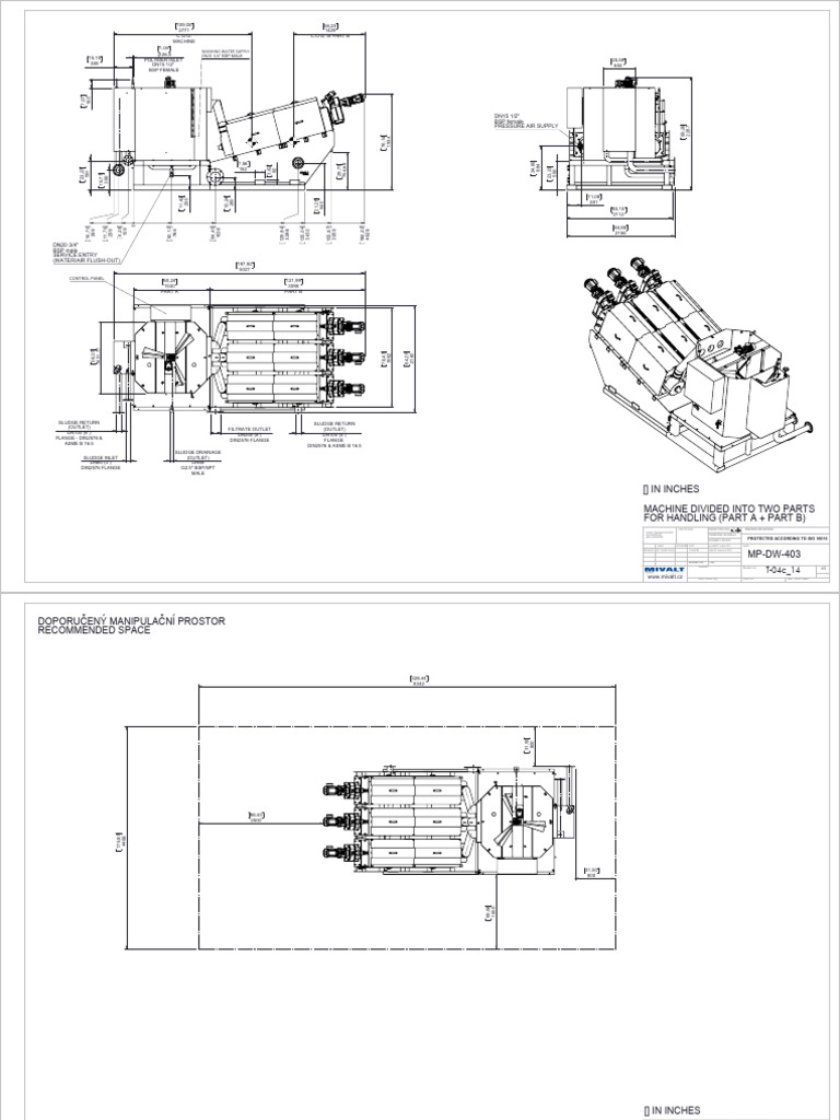 MP-DW-403 Customer | PDF | Mechanical Engineering | Industrial Processes