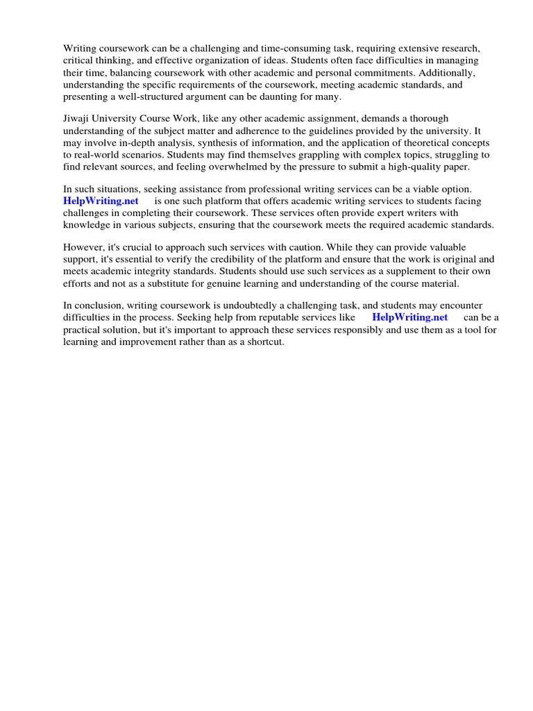 Jiwaji University Course Work | PDF