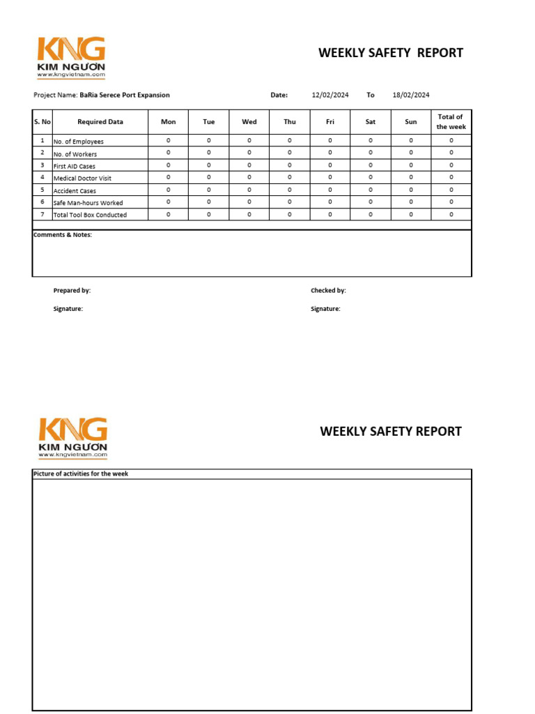Weekly Safety Report 12-180224 | PDF