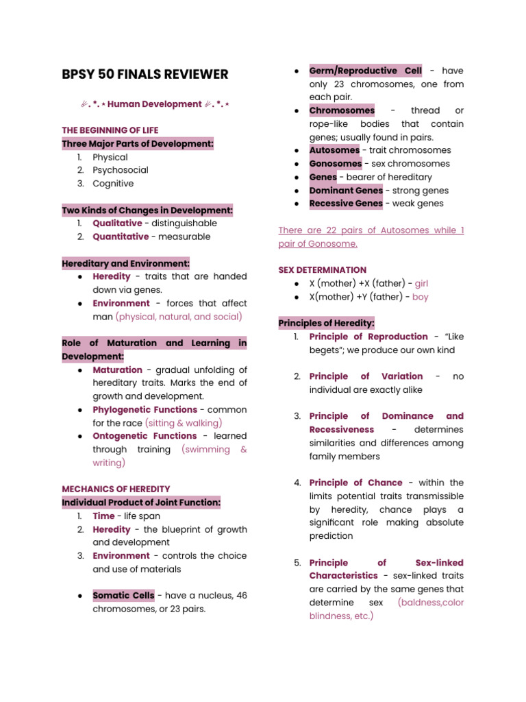 Bpsy 50 Finals Reviewer 1 | PDF | Senses | Perception