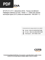 (DTU 60.1) NF P40-201-1-1-1, NF DTU 60.1 P1-1-1: Décembre 2012 | PDF