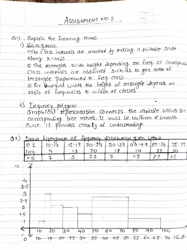 Statistics Assignment 2 | PDF