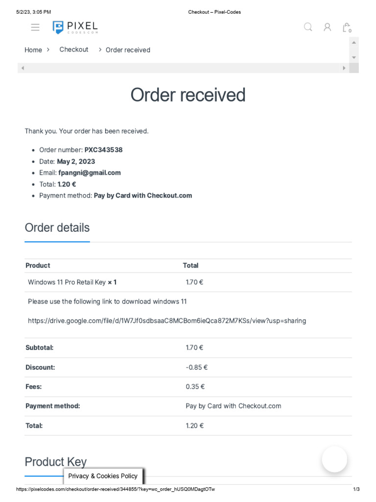 Checkout - Pixel-Codes | Download Free PDF | Point Of Sale | Finance ...