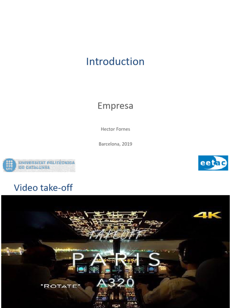 Session 1 - Introduction | PDF | Passenger | Aerospace