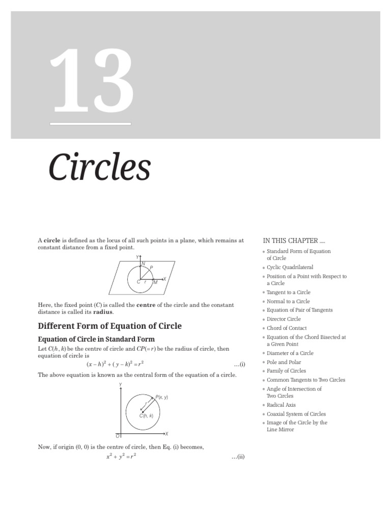 Circles | PDF