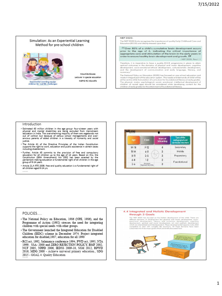 Simulation Notes | PDF | Simulation | Learning