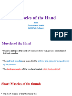 The Muscles of The Hand - Thenar - Hypothenar - TeachMeAnatomy | PDF ...