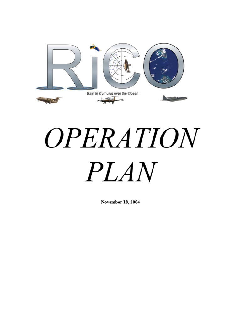 Plan Rico | PDF | Precipitation | Wound