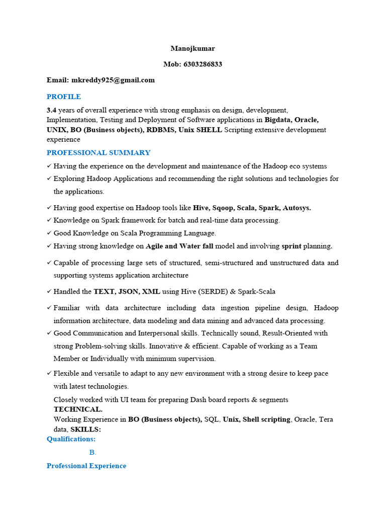 Bigdata .Profile | PDF | Apache Spark | Big Data Bigdata .Profile | PDF | Apache Spark | Big Data