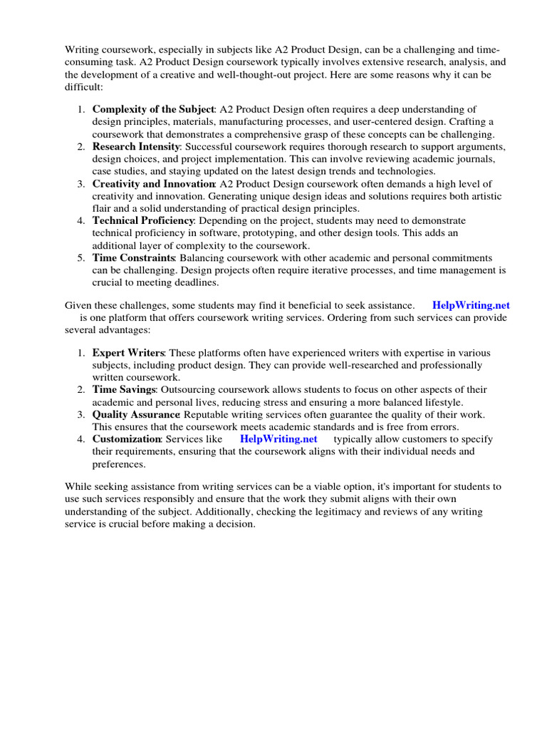 Example A2 Product Design Coursework | PDF | Creativity | Innovation