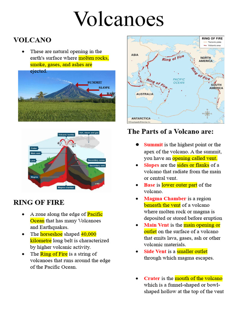 Volcanoes | PDF