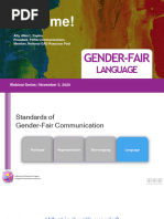 GAD IEC Materials | PDF | Gender Studies | Gender