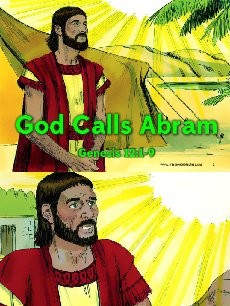 God's Call to Abram in Genesis 12 | PDF | Abraham | Sarah