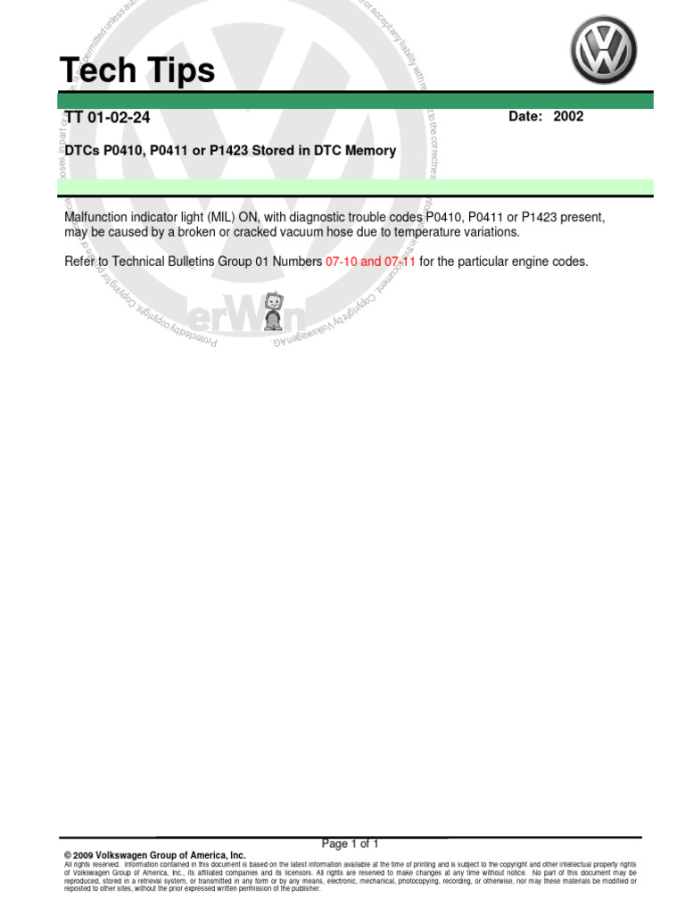 D3E802FEC7B-TT 01-02-24 DTCs P0410 P0411 or P1423 Stored in DTC Memory ...