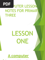 Grade 1 Computer Book 18 Feb | PDF | Computer Keyboard | Computing