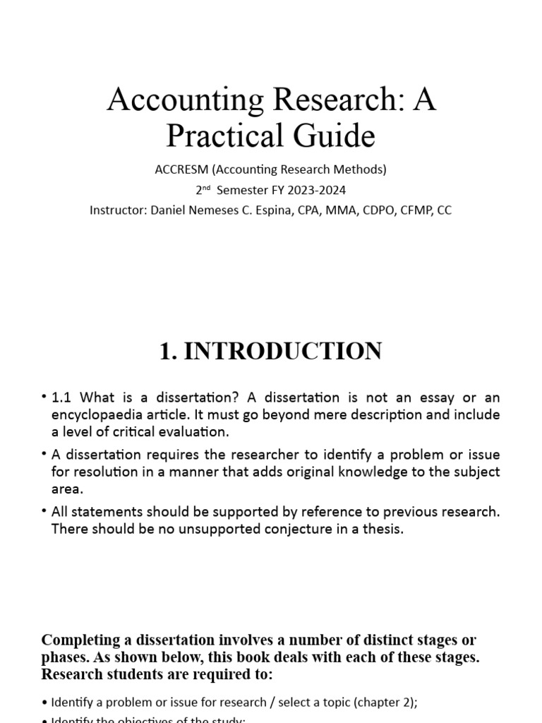 Accounting Research | PDF | Statistics | Hypothesis
