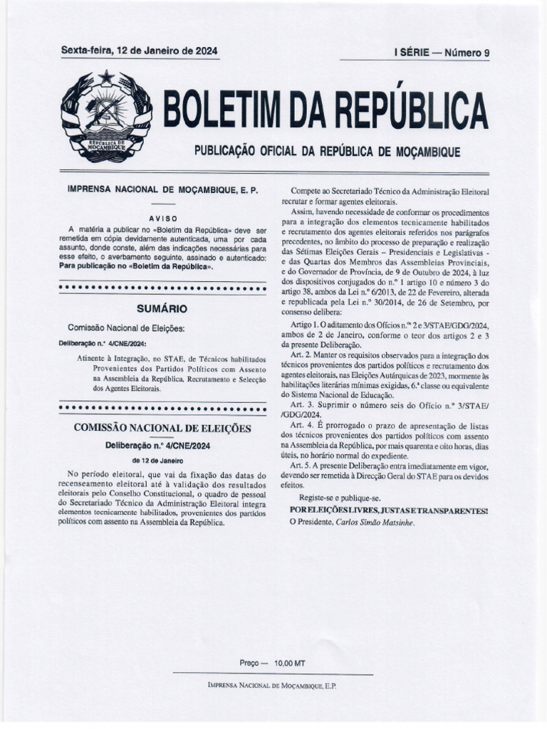 BOLETIM | PDF