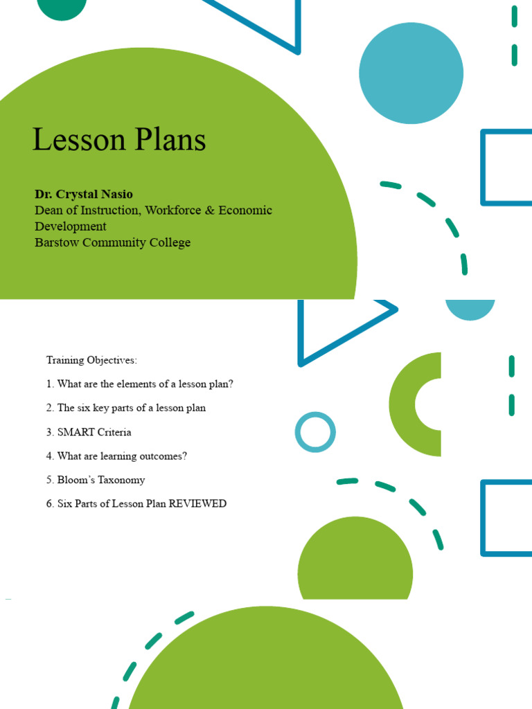 Session 2 - Lesson Plans | PDF | Lesson Plan | Educational Assessment