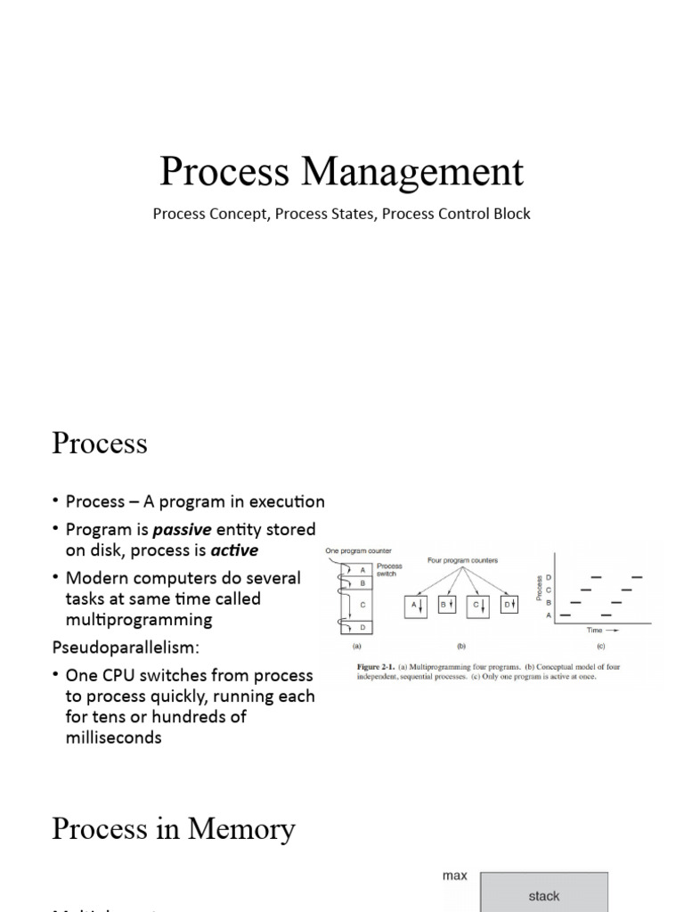 Process Management | PDF | Process (Computing) | Computer Program Process Management | PDF | Process (Computing) | Computer Program