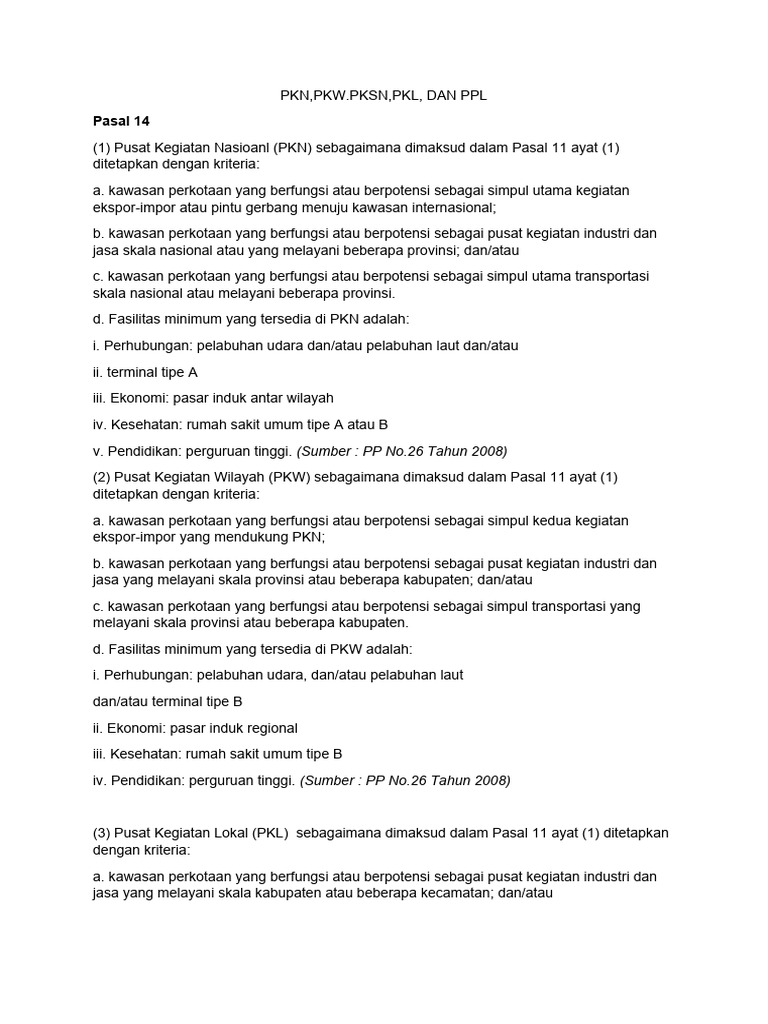 PKN, PKW, PKSN, PKL, Dan PPL | PDF