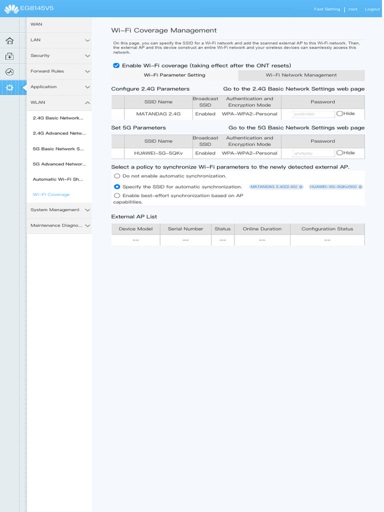 EG8145V5 | PDF | Wi Fi | Computer Network