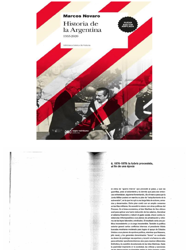Novaro Marcos La Última Dictadura Militar Argentina | PDF