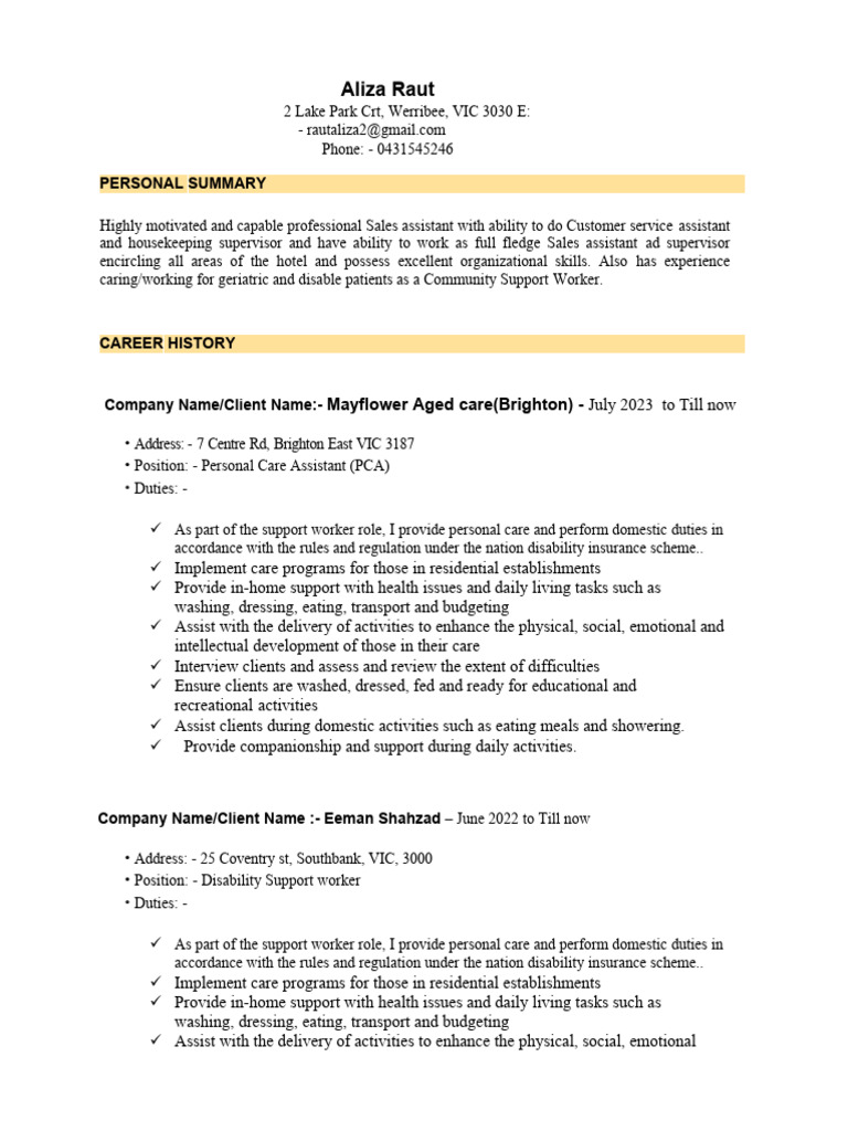 Aliza+Raut Resumee | PDF | Health Care | Social Programs