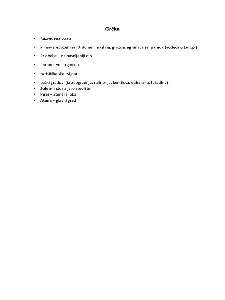 Grcka - Plan Ploce | PDF