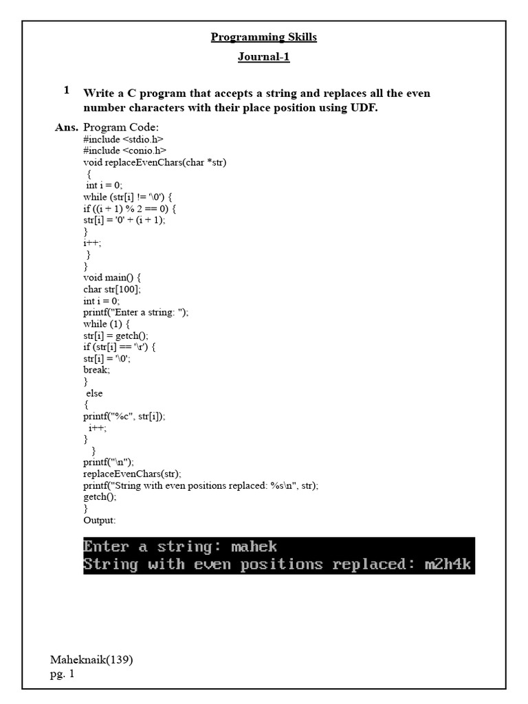 Journal Format | PDF | String (Computer Science) | Parameter (Computer ...
