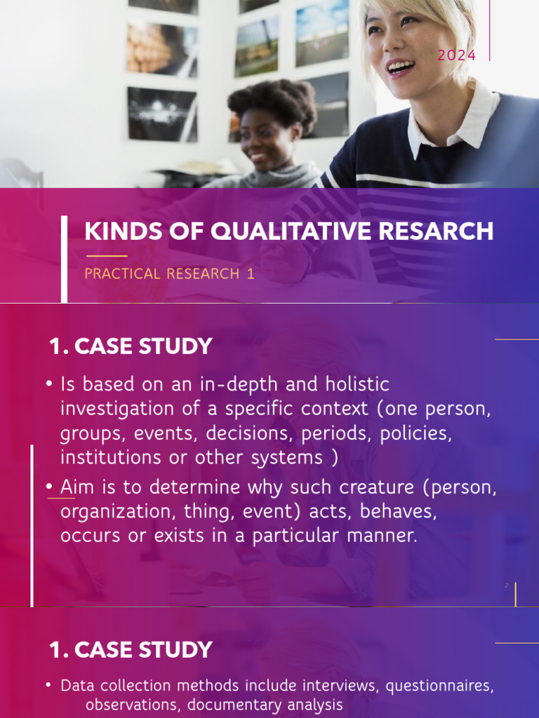 Kinds of Quali Research - Lesson | PDF | Ethnography | Qualitative Research