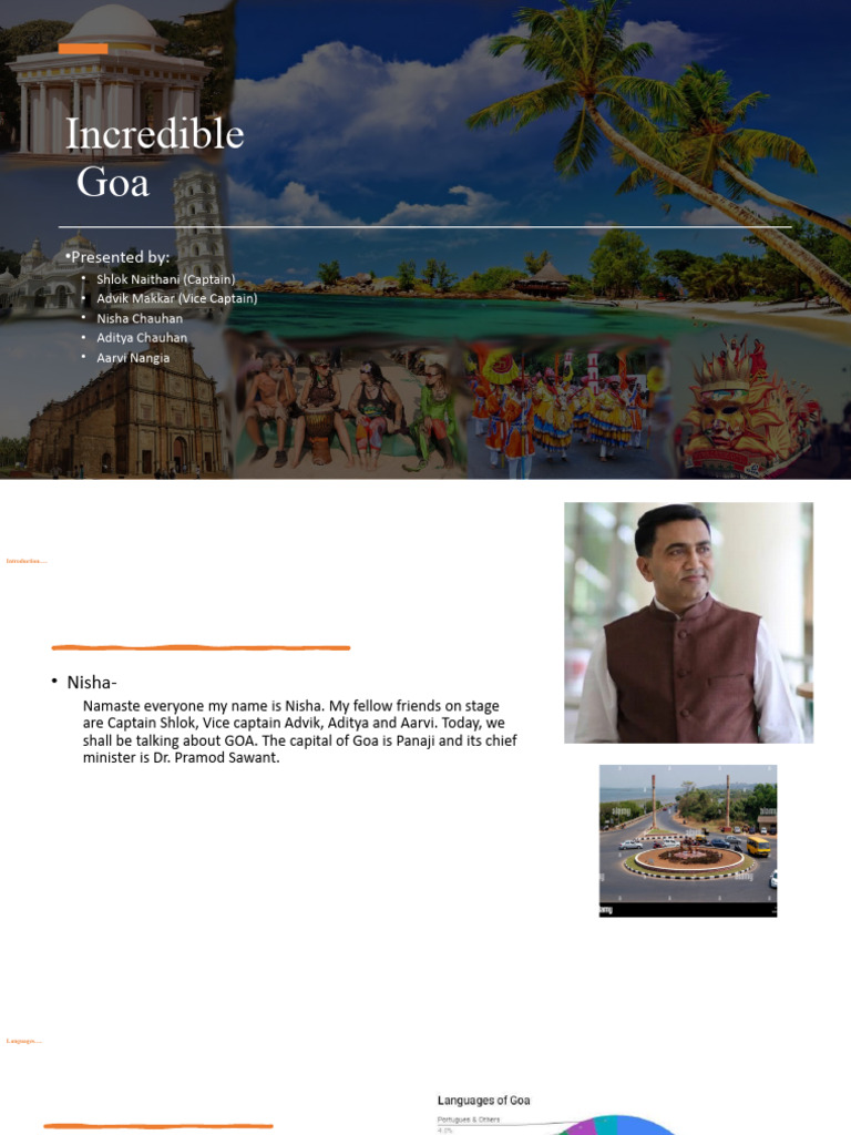 Goa PPT by Shlok | PDF | Cuisine | Foods
