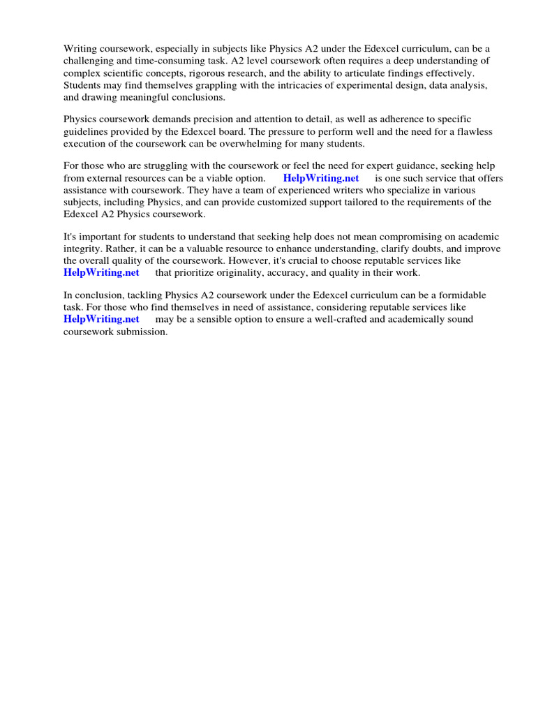 Physics A2 Coursework Edexcel | PDF | Resonance