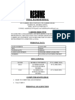 Amar Shewkani's CV Overview | PDF